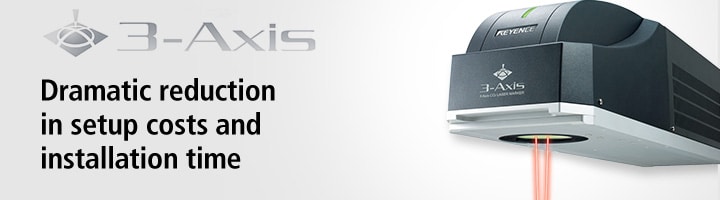 3-Axis CO2 Laser Marker - ML-Z series | KEYENCE India