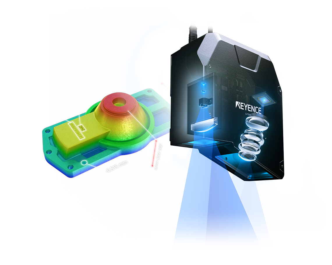 Laser Profiler / 3D Laser Snapshot Sensor | KEYENCE India