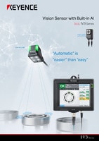 Vision Sensor with Built-in AI - IV3 series | KEYENCE India