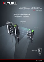 Vision Sensor with Built-in AI - IV3 series | KEYENCE India