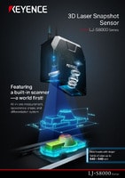 3D Laser Snapshot Sensor - LJ-S8000 series | KEYENCE India